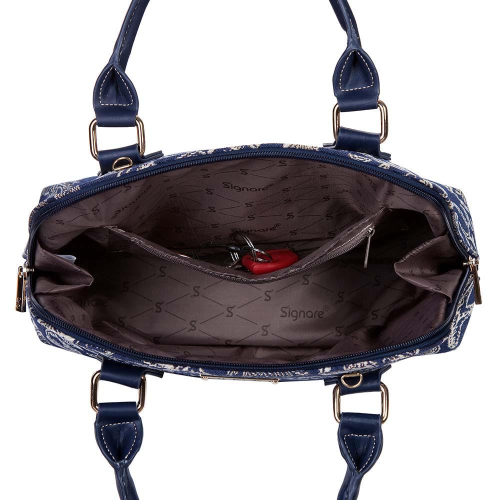 Sea Shell Convertible Top Handle Purse Bag – Signare USA
